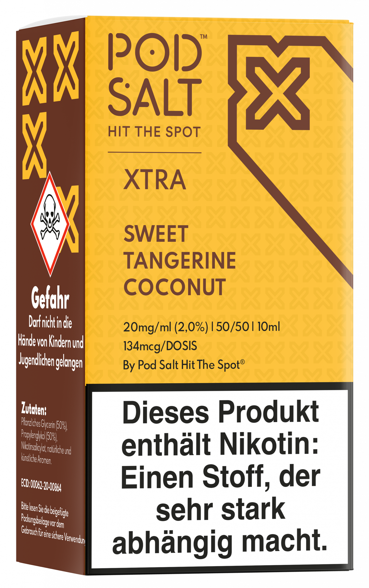 Pod Salt Xtra Sweet Tangerine Coconut – PODSALT­ | Deutschland